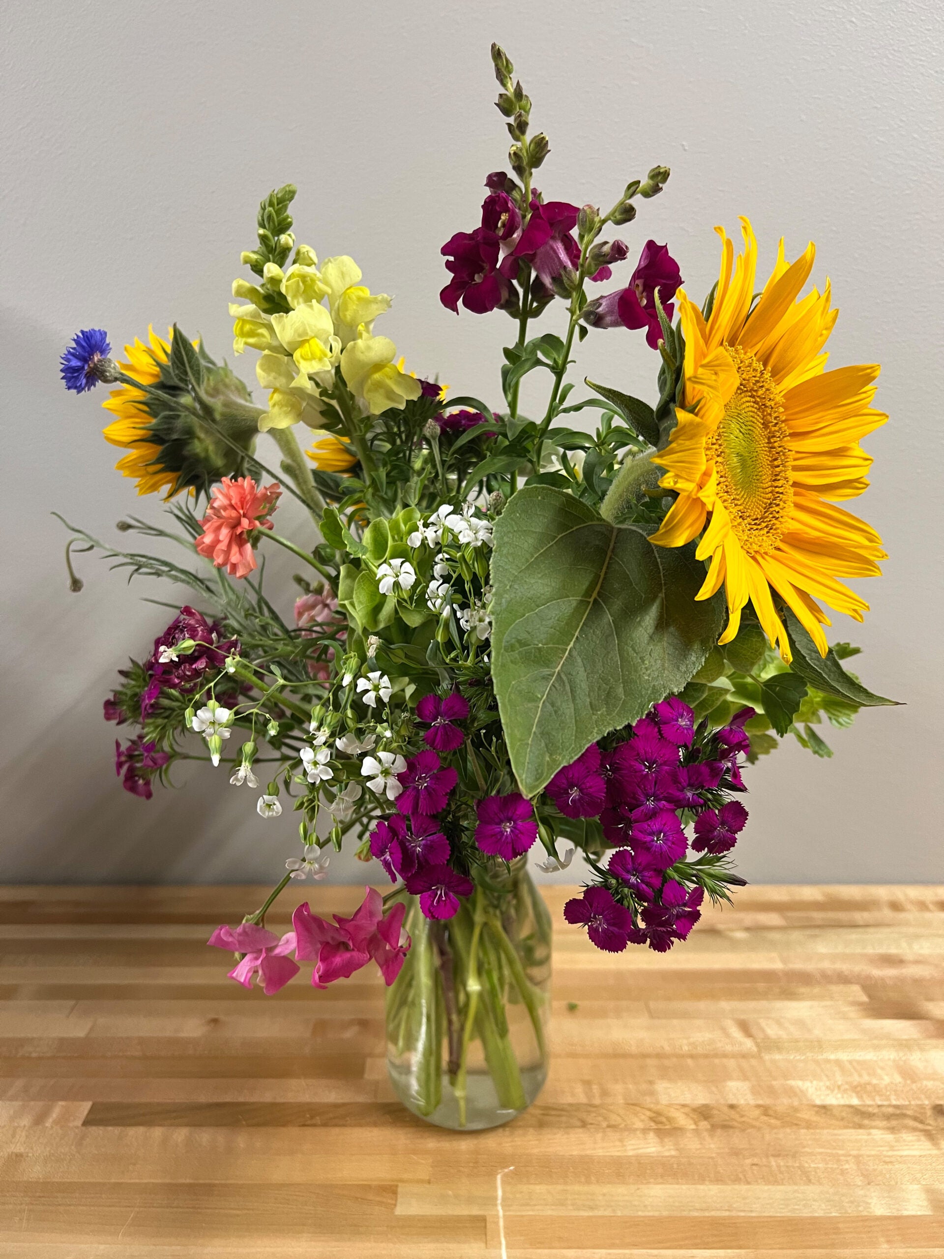 A Fresh Wildflower Bouquet